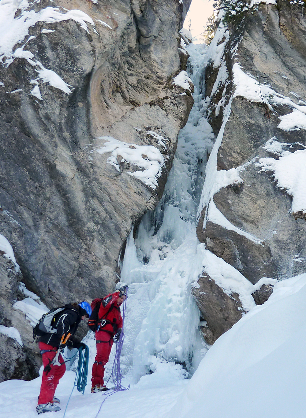 La Cascade de Glace - Vallée de Ceillac