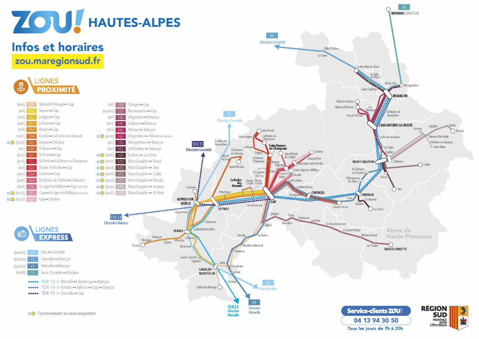 Accès et Plans - Vallée de Ceillac